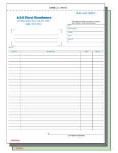 Unit set forms printing for all types of industries at Short Run Forms